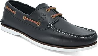 Seajure Chaussures Bateau Homme Zlatni Cuir Bleu Marine (Numeric_41)