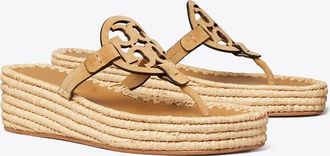 Tory Burch Geflochtener Miller Keilabsatzschuh