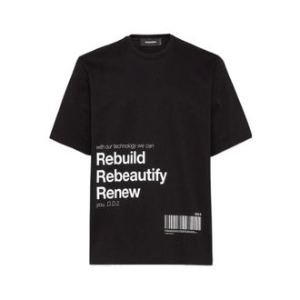 Dsquared2 Herren, Oberteile, Schwarzk, SGr&ouml;&szlig;e