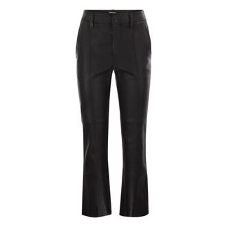 Brunello Cucinelli Femme, Pantalons, Noir, Taille: 34 FR Pantalon Cigarette Square