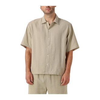Woodbird Freizeit Hemd - - Knitwear - Herren - Beige - XL