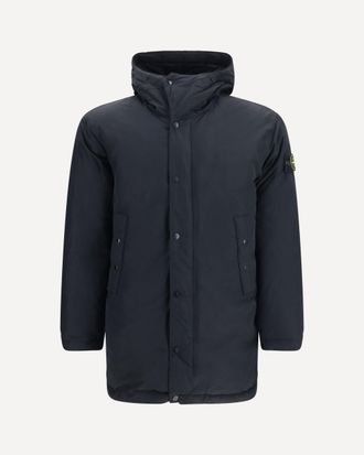 Stone Island Long Down Jacket Male XL