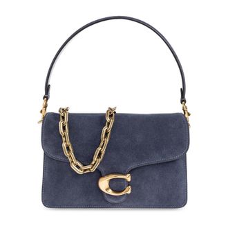 Coach Chain Tabby Schultertasche - - Bags - Damen - Blau - ONE SIZE