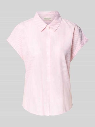 Tom Tailor Denim Loose Fit Bluse aus reiner Baumwolle