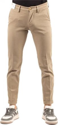 Re-hash Homme, Pantalons, Beige, Taille: W40 Mucha Chinos