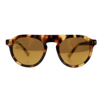 Dolce & Gabbana Leopardenmuster Runde Sonnenbrille Dg4306 - - Accessories - Damen - Braun - ONE SIZE