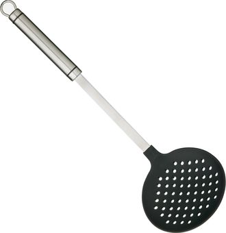 KitchenCraft Professioneller Schauml&ouml;ffel mit Kunststoffkopf, Edelstahl, 37 cm
