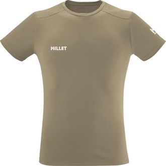 Millet Fusion TS SS M - - Tops - Herren - Beige - M