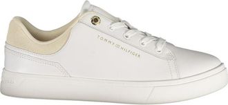 Tommy Hilfiger Bianco Polyurethan Damen Sneaker