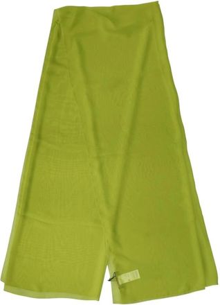 Dolce & Gabbana Homme, Accessoires, Vert, Taille: ONE Size Polyester Stole Neck Wrap Shawl Scarf