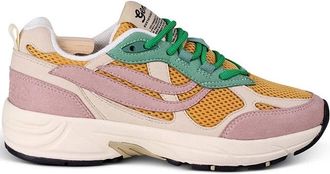 Genesis Damen vegan Sneaker G-Eco 99 Multi Flowers Rose/Weizen