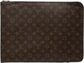 Louis Vuitton Pre-owned Monogram Clutch - Femme - Pre-owned - Brun - Taille: ONE Size