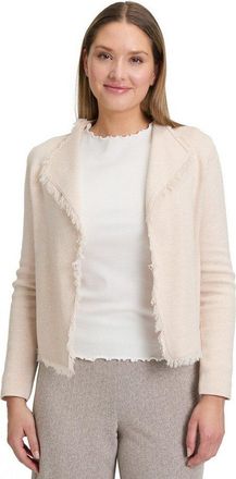 Cartoon Strickjacke Damen Strick-Cardigan mit Fransen (1-tlg)