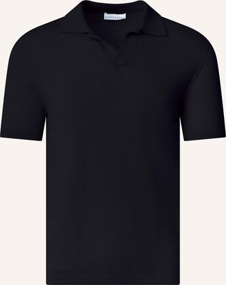 Kiefermann Kiefermann Strick-Poloshirt Luras Aus Merino blau