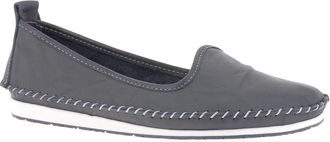 Andrea Conti 0027449 Damen Slipper Ballerinas Mokassins, Größe:40 EU, Farbe:Blau