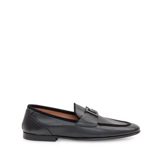 Dolce & Gabbana Schwarze Loafer Schuhe Eleganter Stil - - Shoes - Herren - Schwarzk - 43 1/2 EU