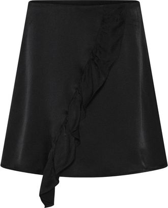 Bruuns Bazaar Femme, Jupes, Noir, Taille: 36 FR Arfaj Tuuli Skirt
