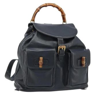 Gucci Pre-owned Backpack - - Pre-owned - Damen - Schwarzk - ONE SIZE