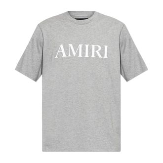 Amiri Homme, Tops, Gris, Taille: XL T-shirt avec logo