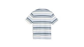 Levi's Homme Polo Authentic Acacius Stripe Egret Blues XS