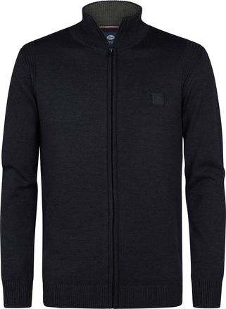 Petrol Industries FeinstrickStrickjacke Nevada Schwarz XXL