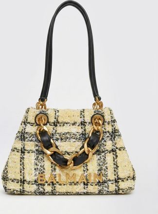 Balmain Schultertasche BALMAIN Damen Farbe Bunt