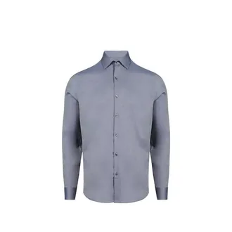 Calvin Klein Chemise slim &agrave; motif &agrave; col classique
