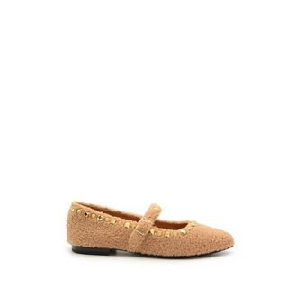 Ash Elegante Ballett Flats f&uuml;r Frauen - - Shoes - Damen - Beige - 39 EU