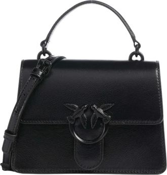 Pinko Pinko, Femme, Sacs, Noir, Taille: ONE Size Mini Love Bag One Top Handle Light
