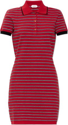 Versace Femme, Robes, Rouge, Taille: 38 FR Polo Dress