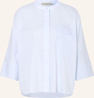 Lilienfels Lilienfels Bluse Mit 3/4-Arm blau