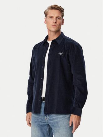 Calvin Klein Jeans Hemd LV04RH114G Dunkelblau Regular Fit