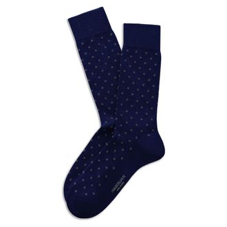 Marcoliani Chaussettes Tailor Dots - Homme - Sous-v&ecirc;tements - Bleu - Taille: ONE Size