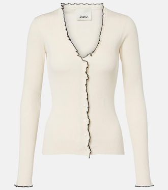 Isabel Marant Cardigan Izae aus Seide und Baumwolle