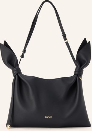 Loewe Schultertasche Scarf Medium schwarz