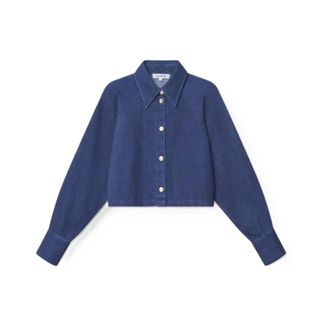 SoSUE Femme, Vestes, Bleu, Taille: 36 FR Hanna Denim Blouse