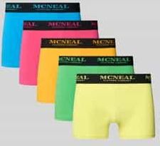 Mc Neal Slim Fit Trunk mit Logo-Detail im 5er-Pack