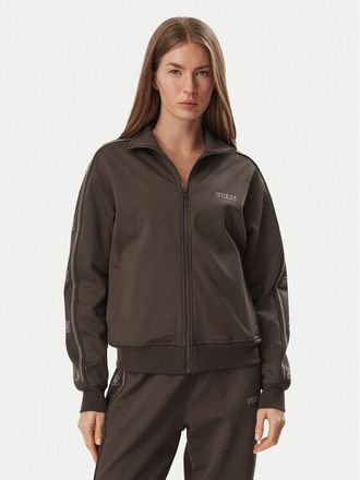 Guess Sweatshirt V5BQ15 KCX22 Braun Regular Fit