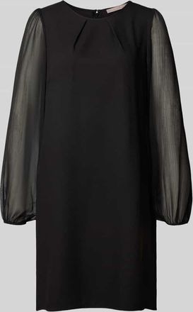 Christian Berg Minikleid mit semitransparenten &Auml;rmeln