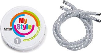 CASCO Mystyle Helmstreifen, Silber, L