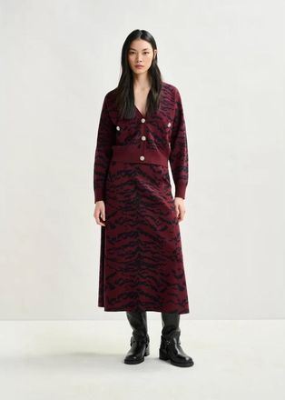 Essentiel Femme, Jupes, Rouge, Taille: 36 FR Italicca Midi Skirt