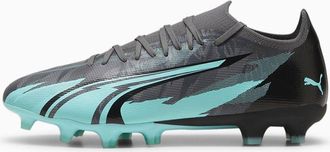 Puma Puma Herren Ultra Match Fg/Ag Fußballschuh, Grau Weiß Aqua, 46 EU