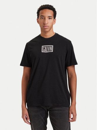 Calvin Klein Jeans T-Shirt Boxed Graphic LV04RH818G Schwarz Regular Fit