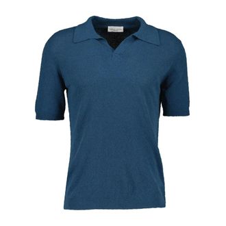 Roberto Collina Polo Shirts - - Tops - Herren - Blau - XL