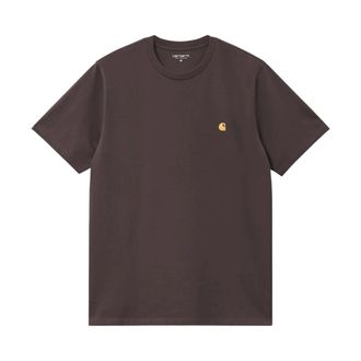 Carhartt Work in Progress Homme, Tops, Brun, Taille: L S/S Chase T-Shirt