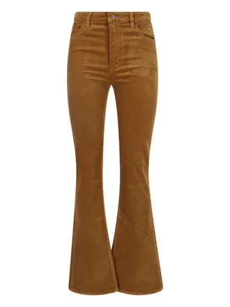 Frame Denim Flared Pants The Corduroy Reboot