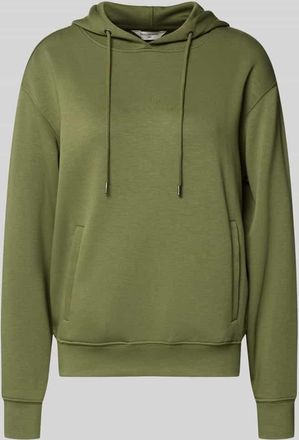 Moss Copenhagen Hoodie aus Viskose-Mix mit Logo Modell IMA