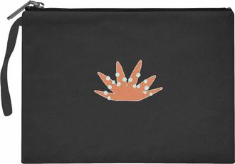 Bonateks Damen Frfcb102268 Clutches, Schwarz