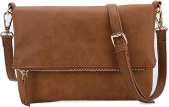 Generic NYSBH Sac &agrave; bandouli&egrave;re pour femme Sac &agrave; bandouli&egrave;re en cuir minimaliste, Ct30080-marron