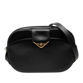 Cartier Pre-owned Saphir Leder Umh&auml;ngetasche - - Pre-owned - Damen - Schwarzk - ONE SIZE